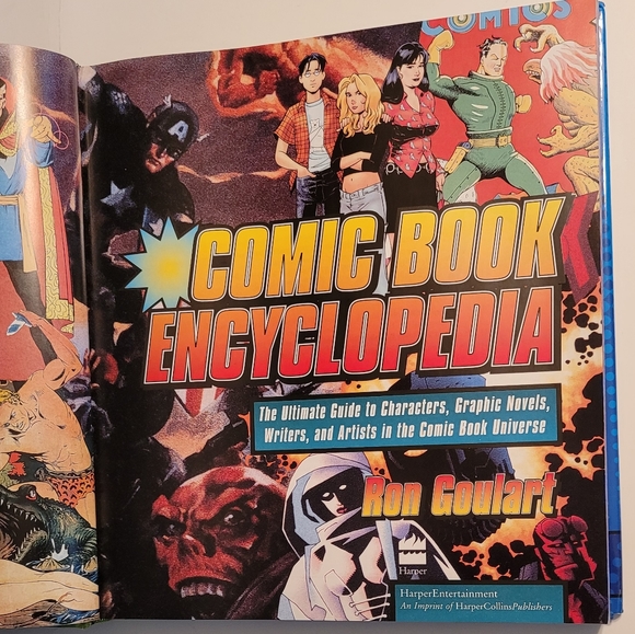 DC Comics | Other | Ron Goulart Comic Book 204 Encyclopedia Hardcover ...